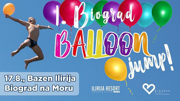 Zadar ima Millennium jump, Biograd prvi Balloon jump! – 057info