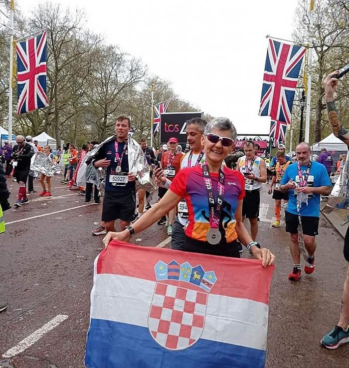 Profesorica MIOC-a Sanja Vlahović istrčala Londonski maraton – 057info
