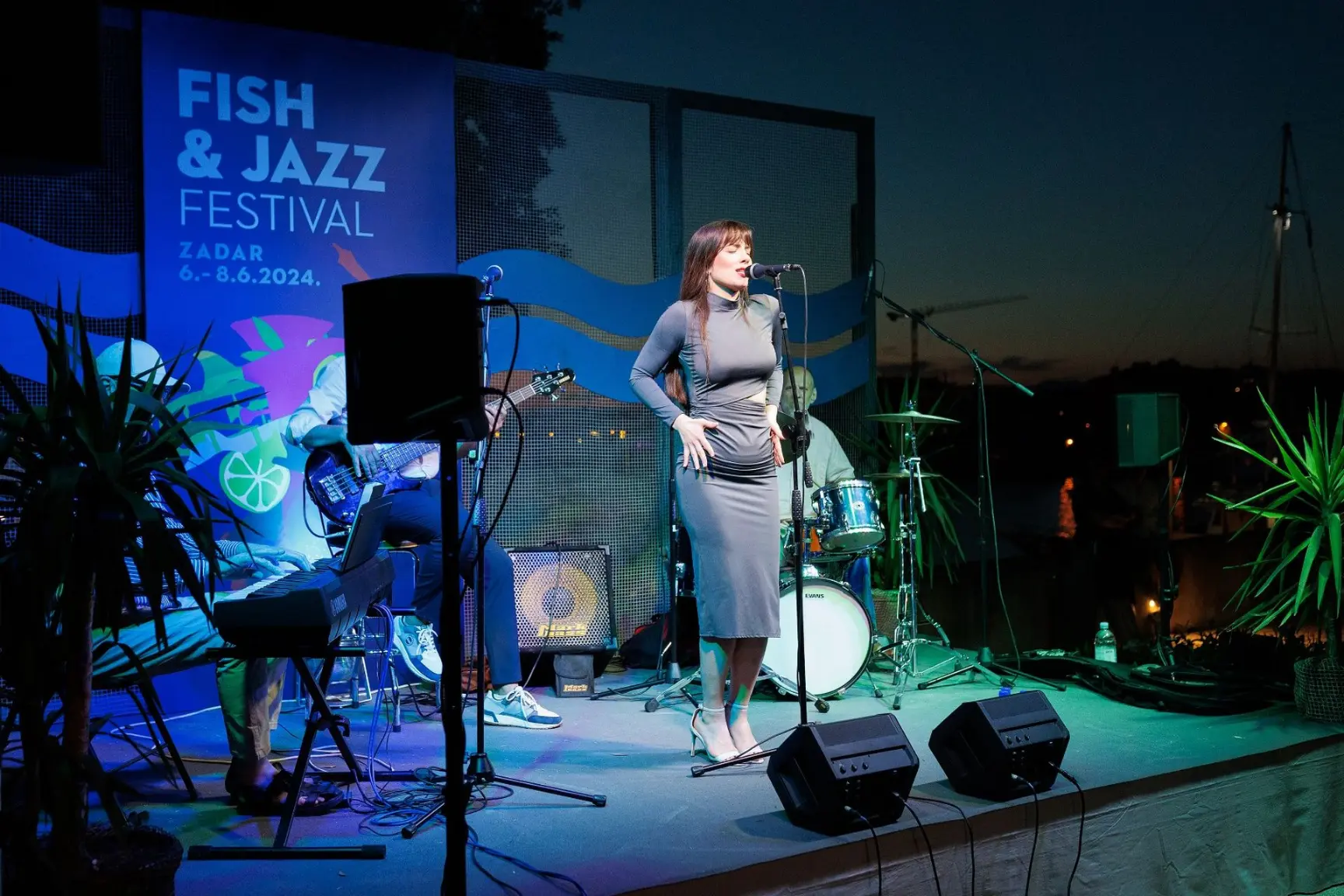 Drugi zadarski Fish & Jazz Festival počeo koncertom Uršule Najev i ...