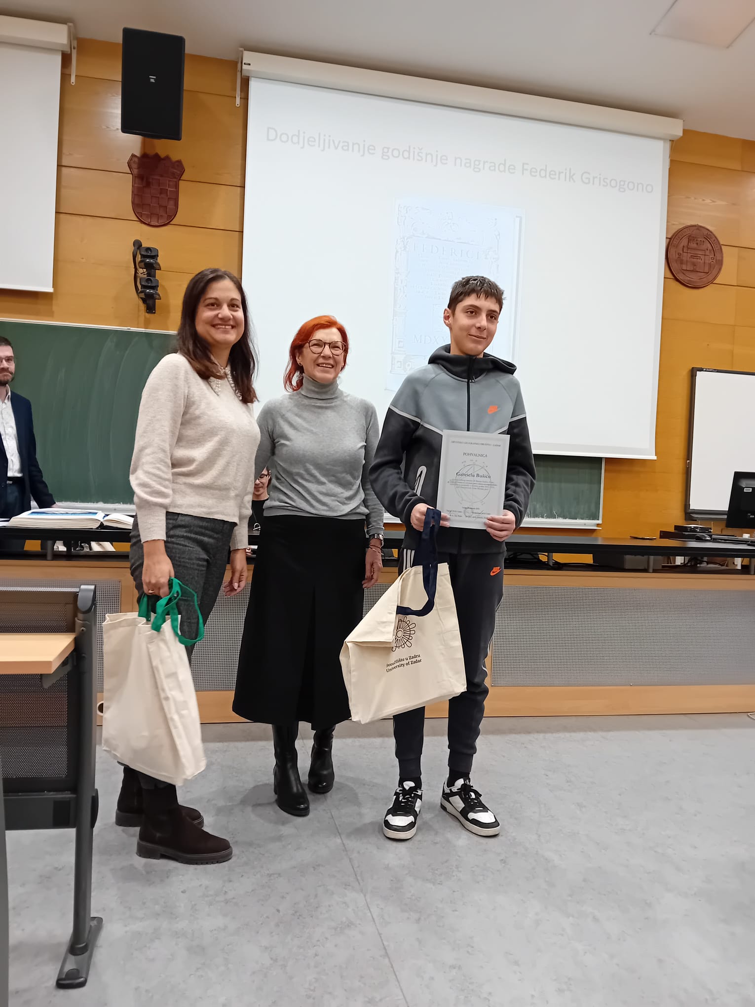 Predavanje o starenju dobitnice nagrade zadarskog geografskog društva ...